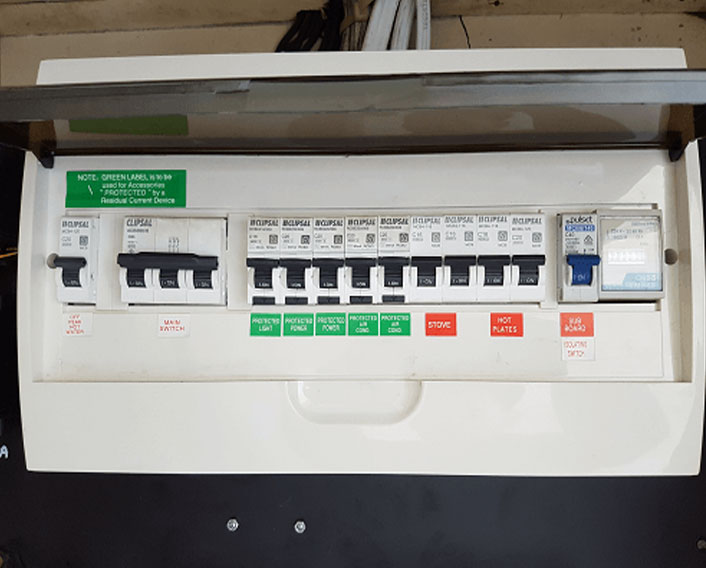Sample: Sub Board Photo (Inside the house)